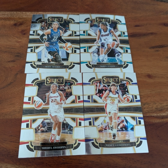 Panini | Toys | 224 Wnba Set Of 4 Legend Players Panini Select Cards ...